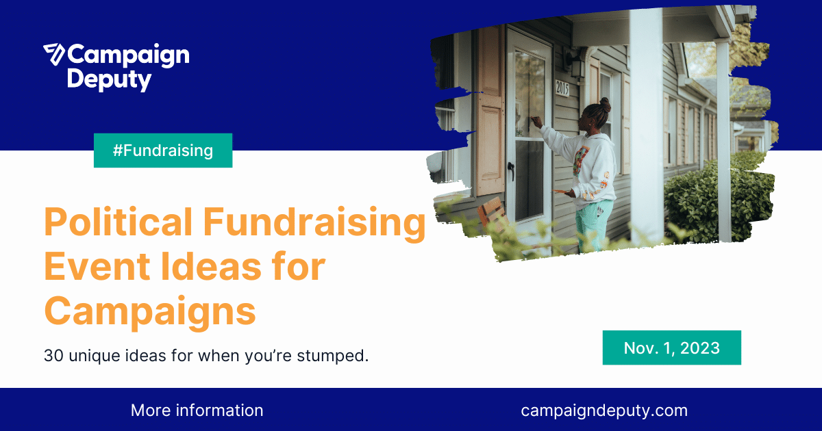 30 Political Fundraising Event Ideas for Campaigns - Campaign Deputy
